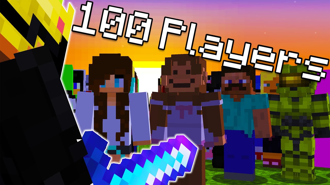 I Dueled 100 Minecraft Players - YouTube