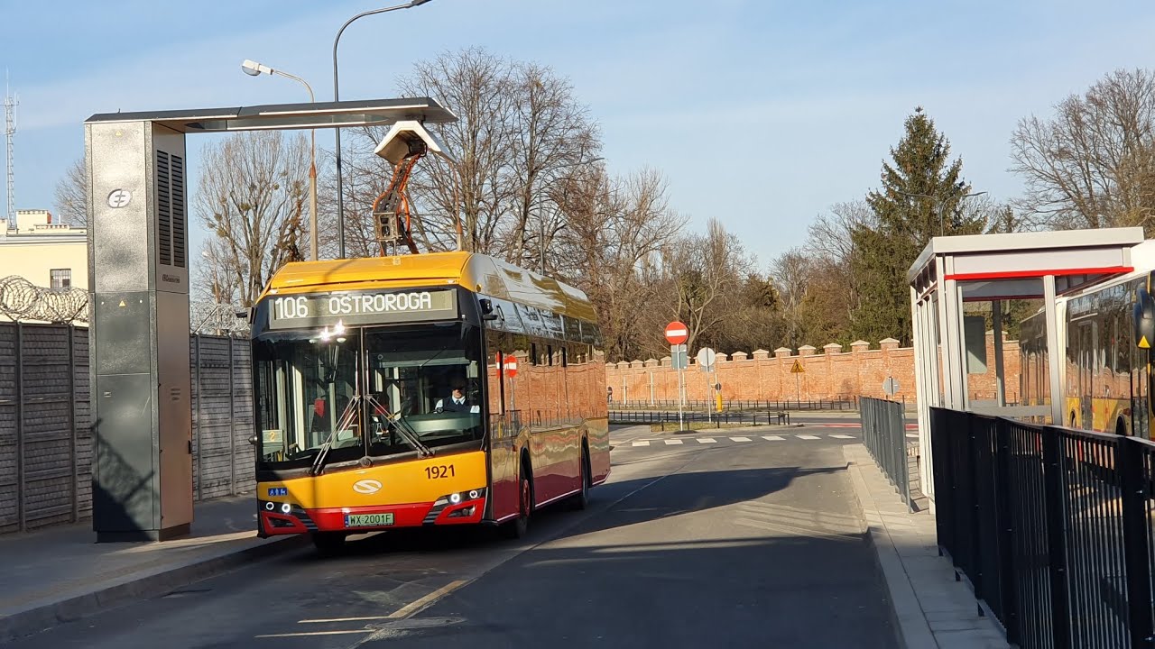 [106] MZA Warszawa - Przejazd SU12 IV #1921 na linii 106 ️ Ostroroga ...