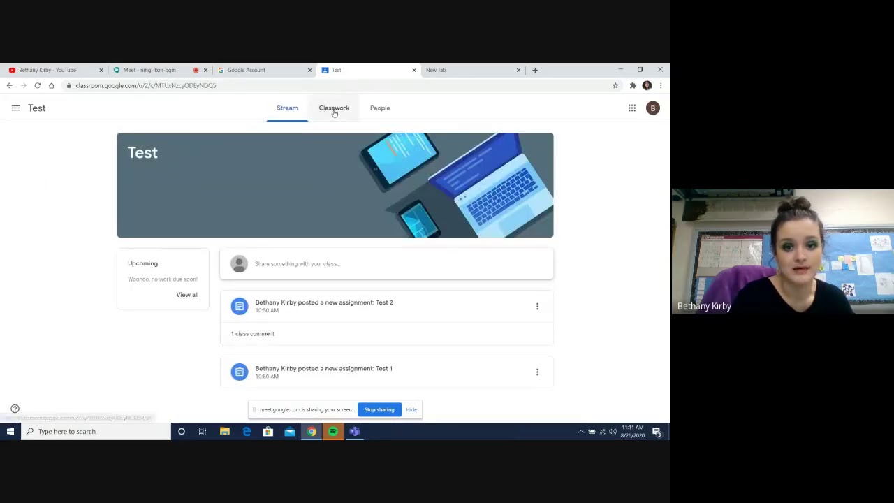 Submitting an Assignment in Google Classroom and GC Overview - YouTube