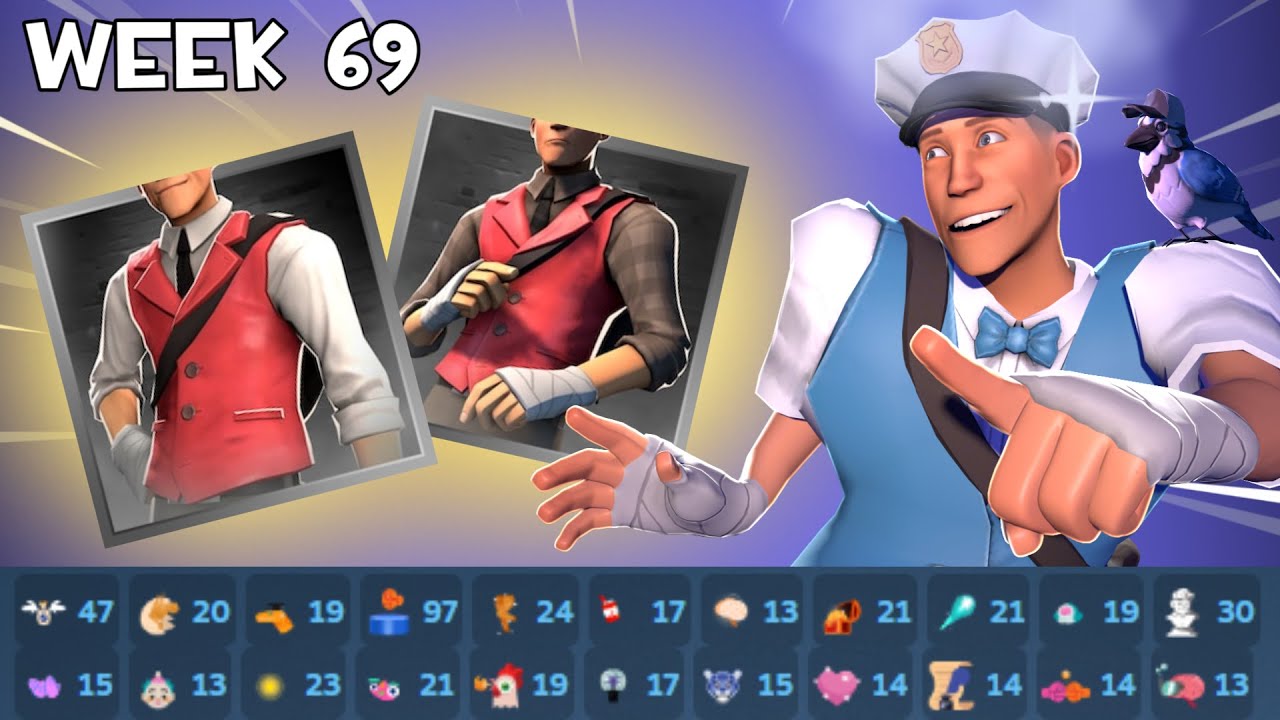 Giving the Sunday Vest a Steam Award EVERY Sunday until Valve adds it ...