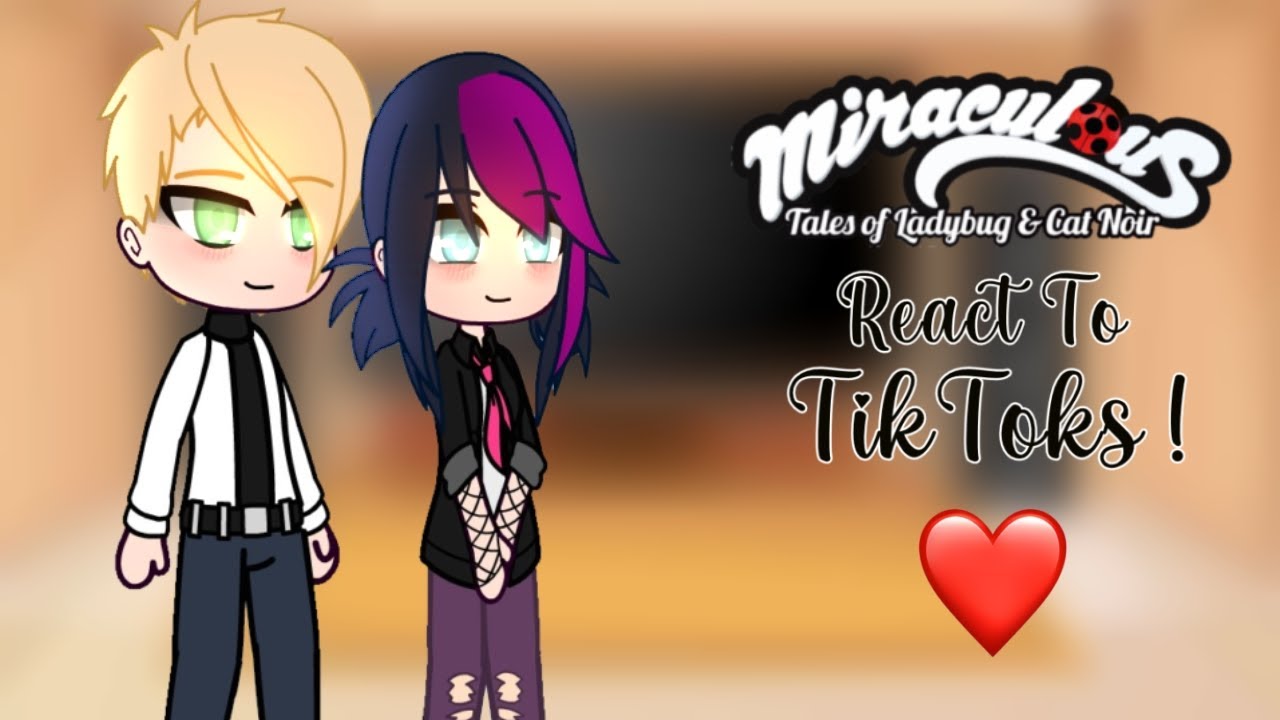 🐞 MLB Emo Marinette & Adrien 🐞 Part 21~ | Gacha Club 🎶 | Pinky Roblox ...