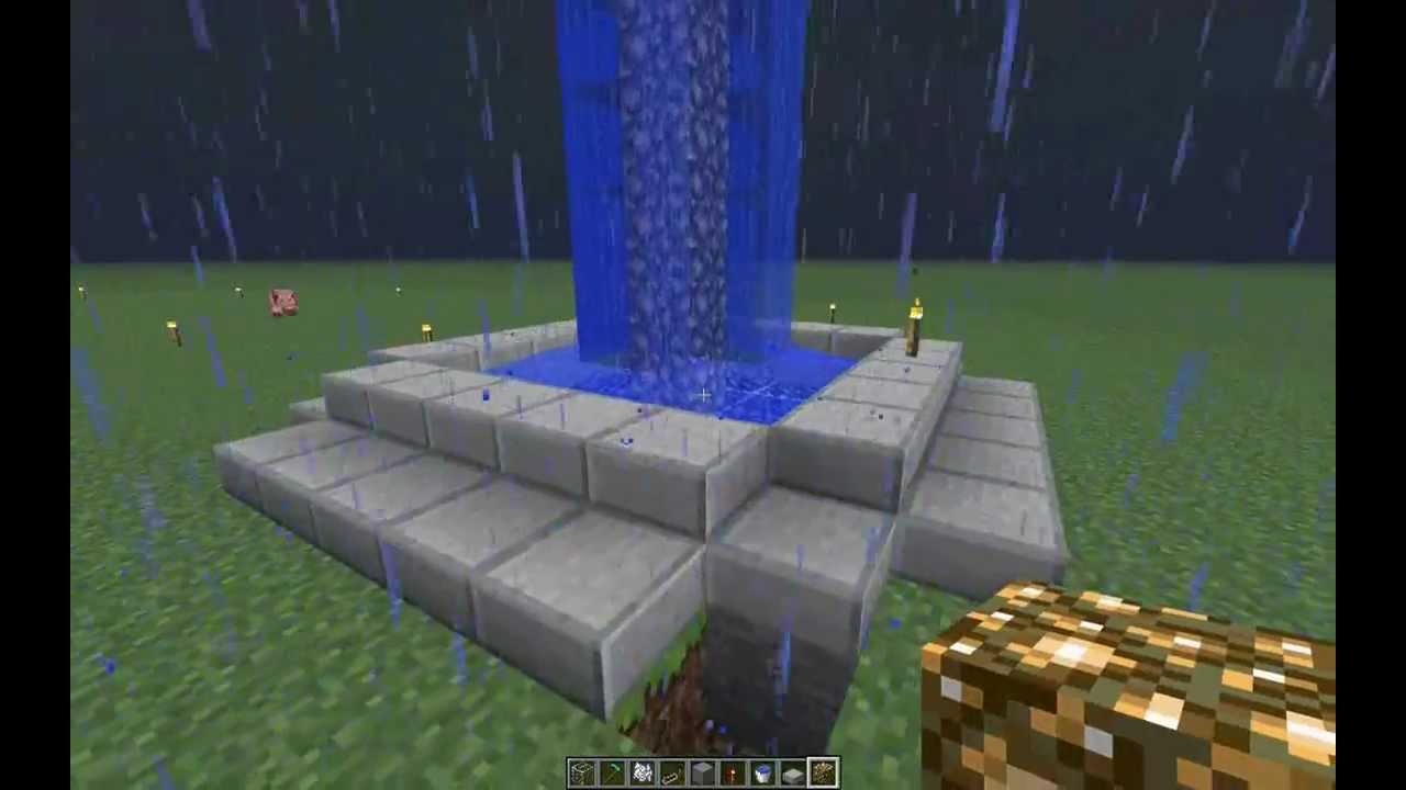 Minecraft Tutoš- Fontána - YouTube