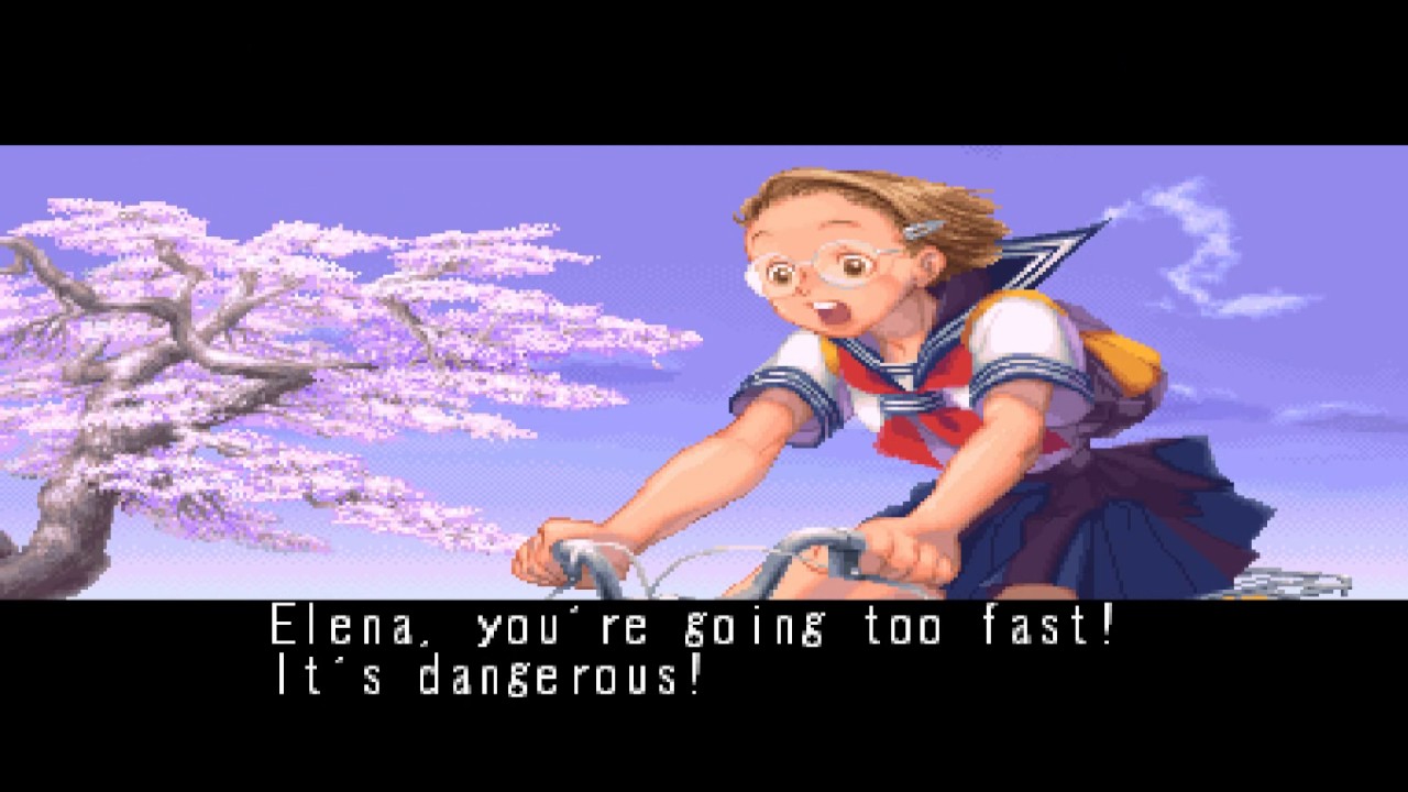 Street Fighter III: New Generation - Elena Ending - YouTube