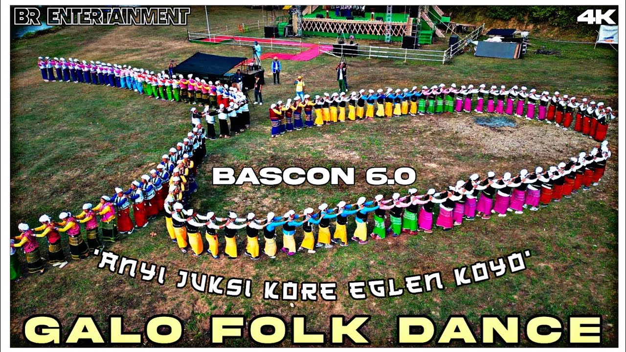 Galo Folk Dance ''Anyi Juksi Kore Eglen Koyo" | BasCon Festival ...