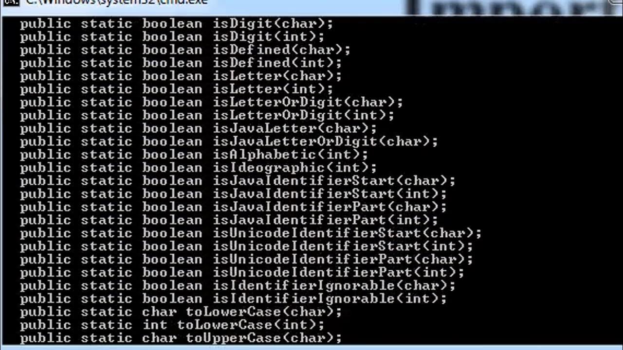 232. isDigit Method in Java Programming (Hindi) - YouTube