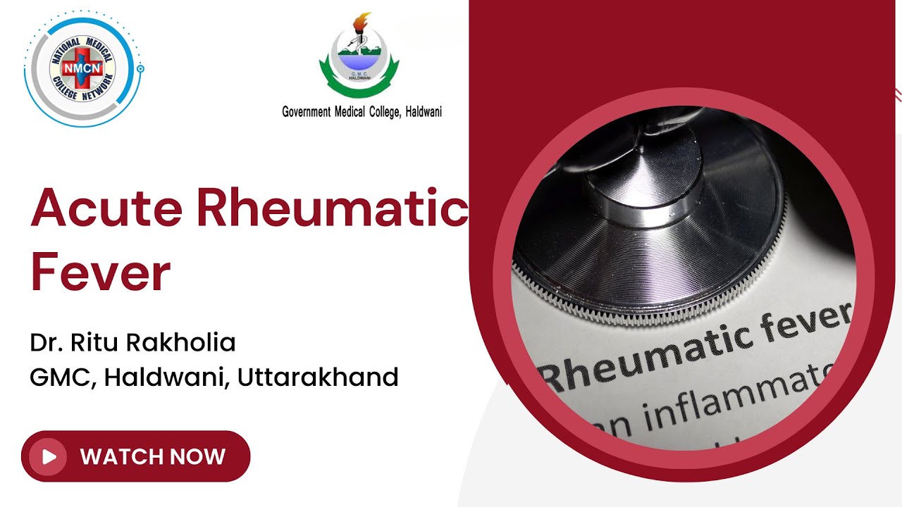 Acute Rheumatic Fever Medicine Lecture - YouTube