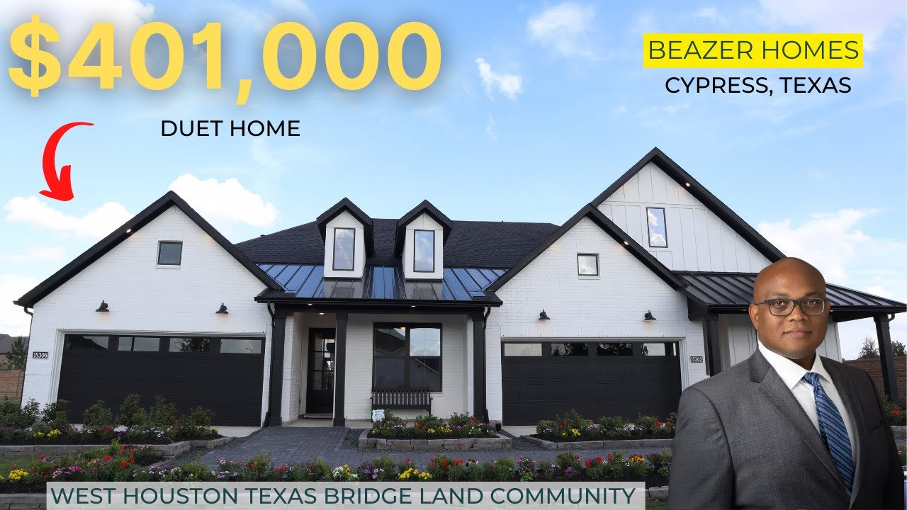Touring a $401,000 Texas Home | Beazer Homes | Bridge Land Community ...