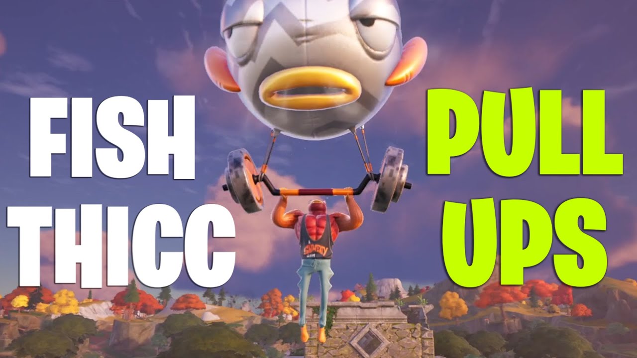 You Can Do Actual *PULL UPS* With Fish Thicc's Glider | Fortnite ...