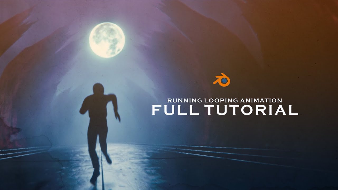 'Run Away' Looping Animation | Full Tutorial (Blender) - YouTube
