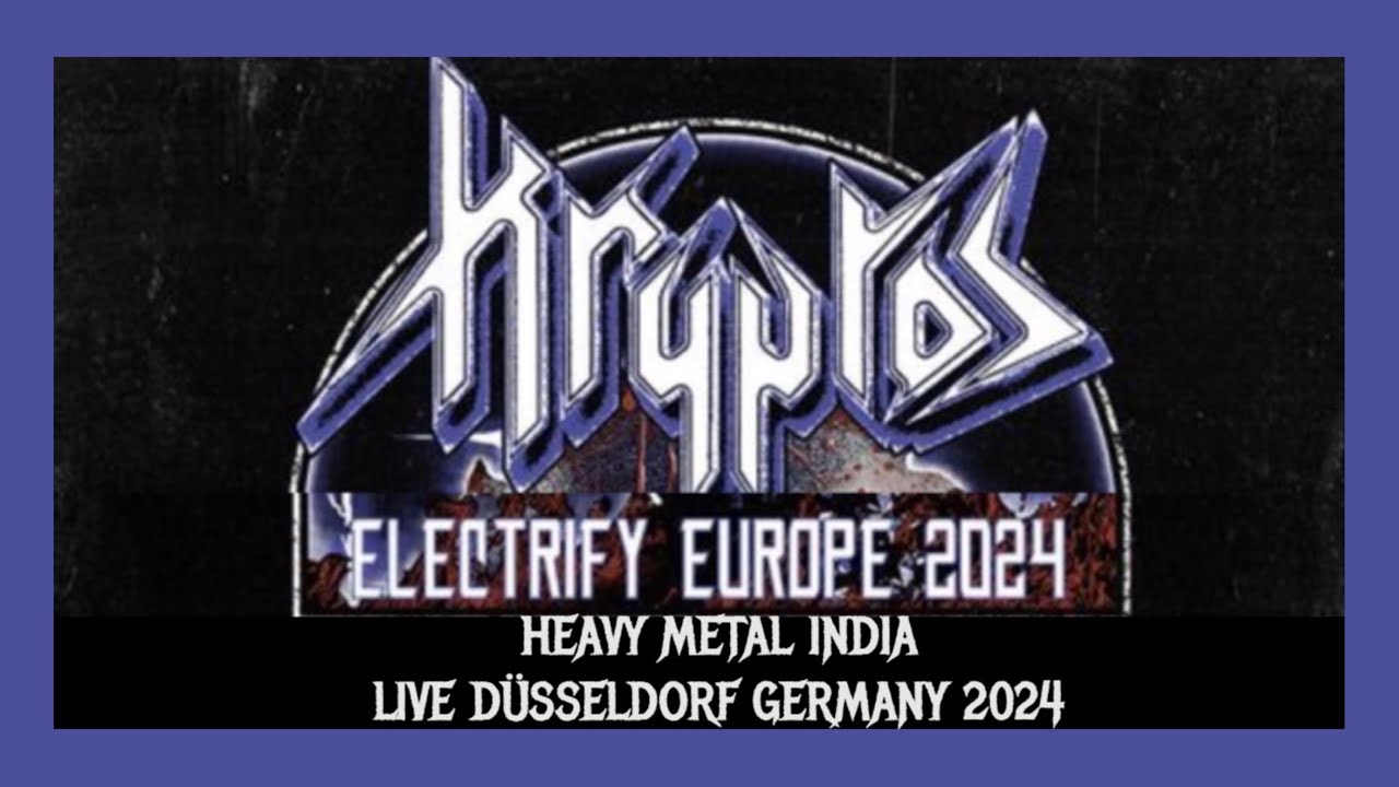KRYPTOS - HEAVY METAL INDIA - LIVE 10.03. 2024 - DÜSSELDORF GERMANY ...
