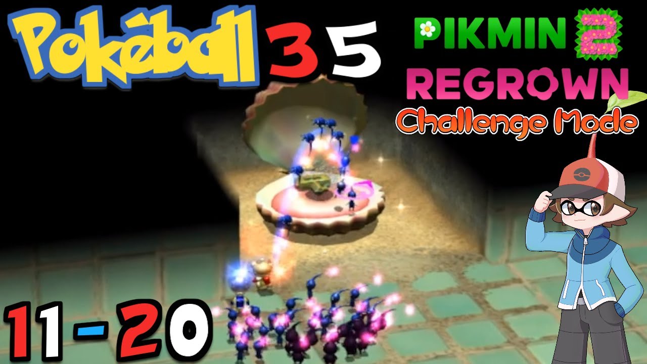 | Pikmin 2: Regrown - Challenge Mode | - Stages 11 - 20 - YouTube
