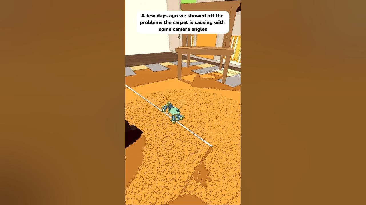 Carpet Camera Collider #spider #game #gaming #indiegame #gamedev - YouTube