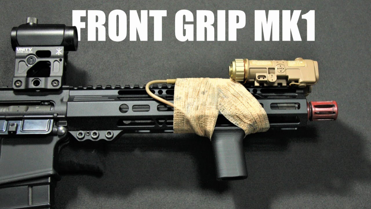 DESENVOLVEMOS NOSSO FRONT GRIP MK1!| AIRSOFT M4 GBBR KJW - YouTube