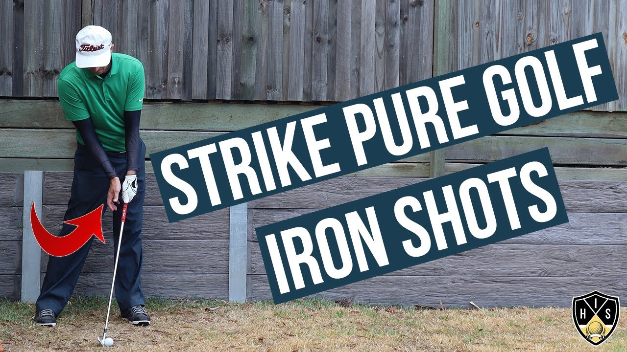 Strike Pure Golf Iron Shots Hit More Greens - YouTube