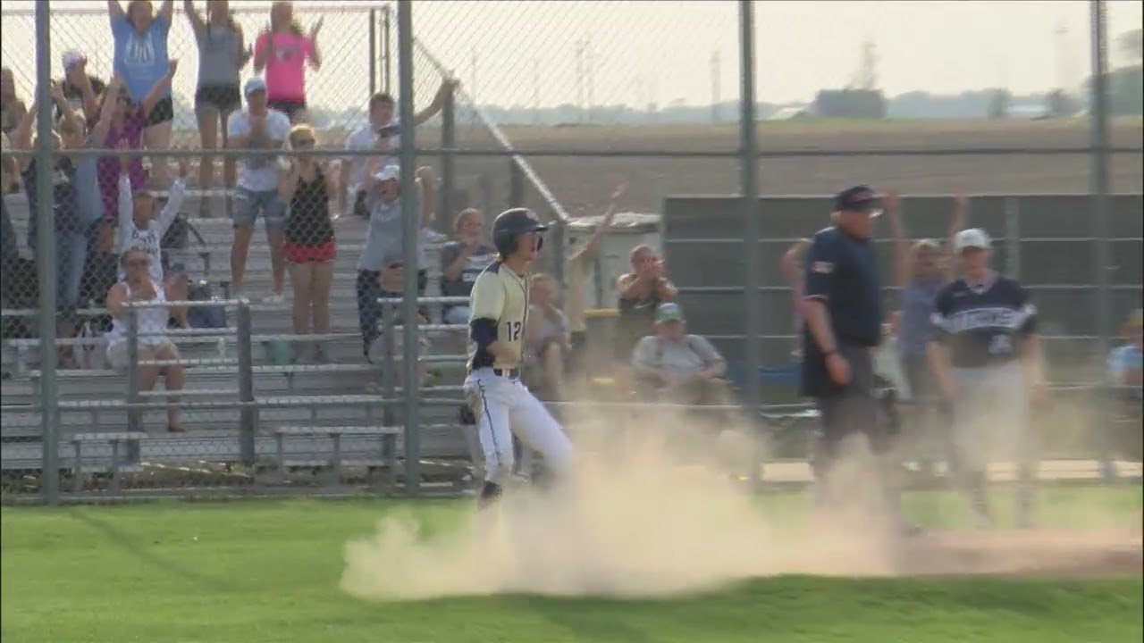 Mercer County Baseball tops Monmouth Roseville 3-2. - YouTube