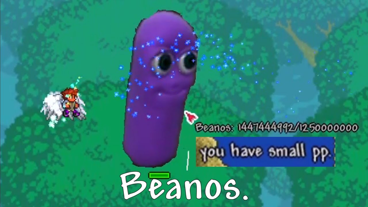 Beanos has returned on Terraria. - YouTube
