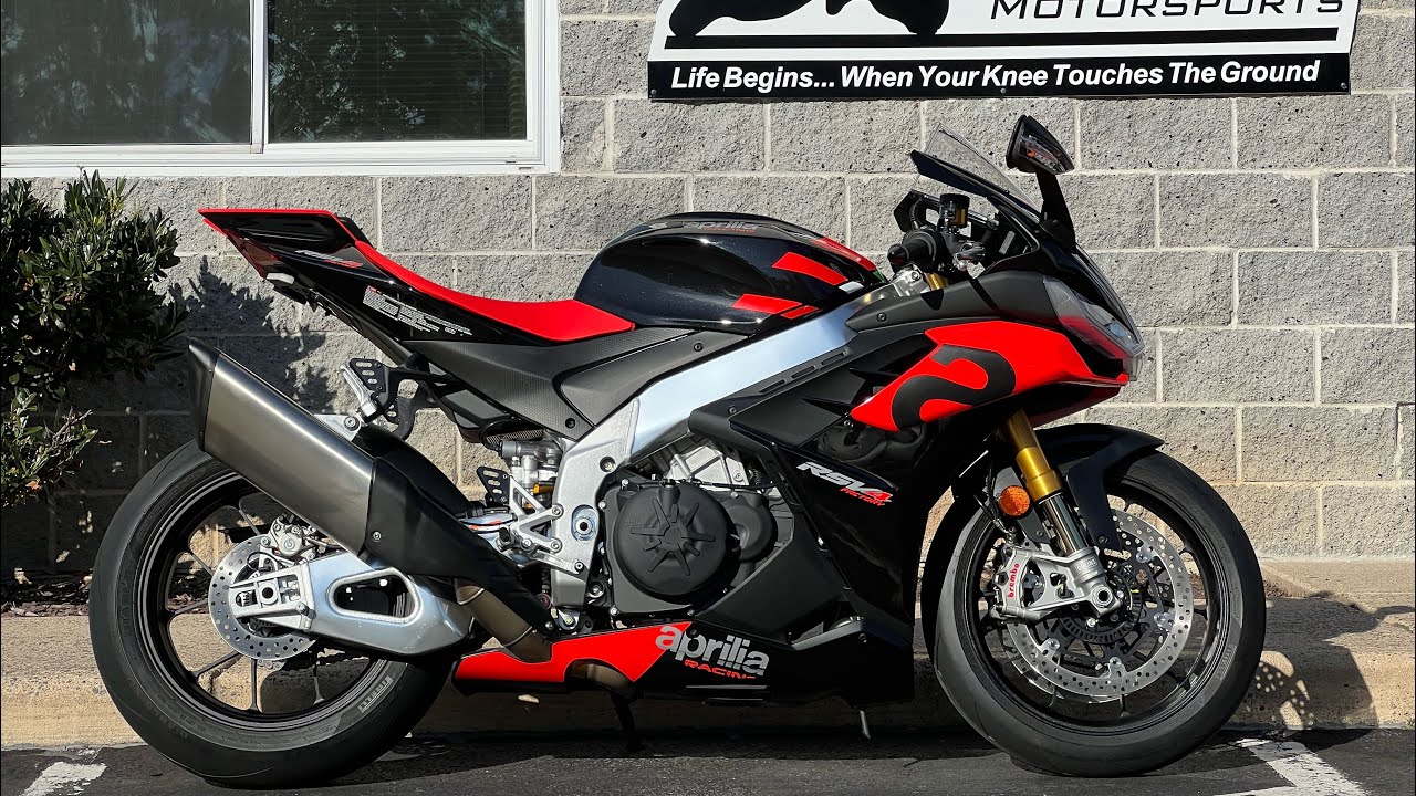 2021 RSV4 - Walkaround and Test ride - YouTube