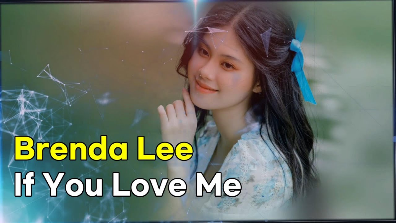 Brenda Lee · If You Love Me (lyrics, 번역가사) - YouTube