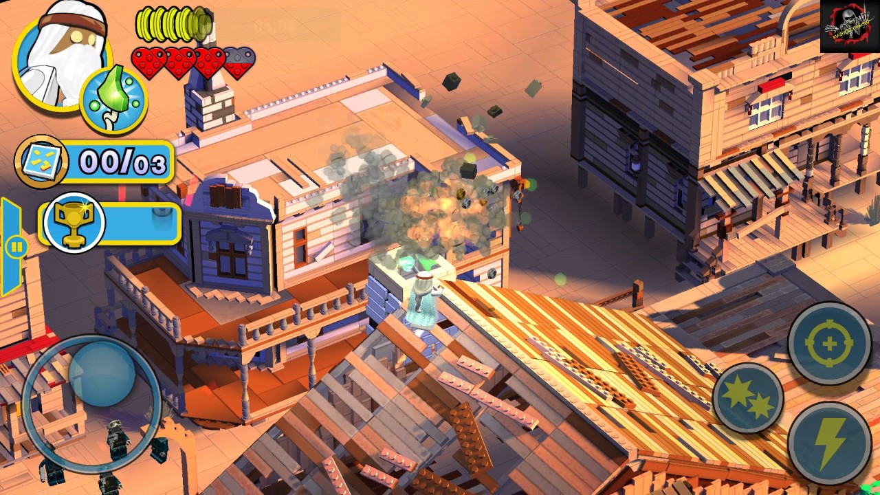 The Lego Movie - Android Walkthrough # Rooftop Ambush - Part 13 - YouTube