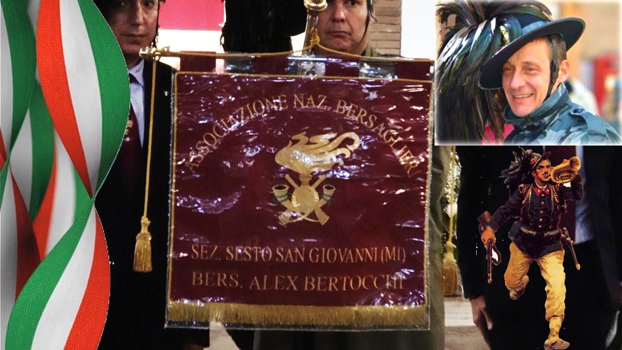 CERIMONIA DI BENEDIZIONE LABARO DI SEZ. AL CAPO FANFARA ALEX BERTOCCHI ...