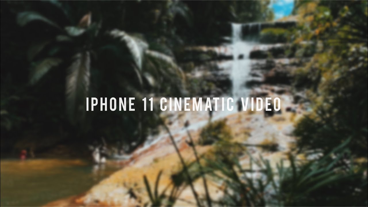 GIAM WATERFALL BAKAM | Miri, Sarawak | iPhone 11 Cinematic 4K - YouTube