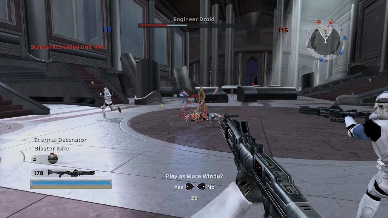 FIRST TIME PLAYING BATTLEFRONT CLASSIC COLLECTION IN FIRST PERSON MODE ...