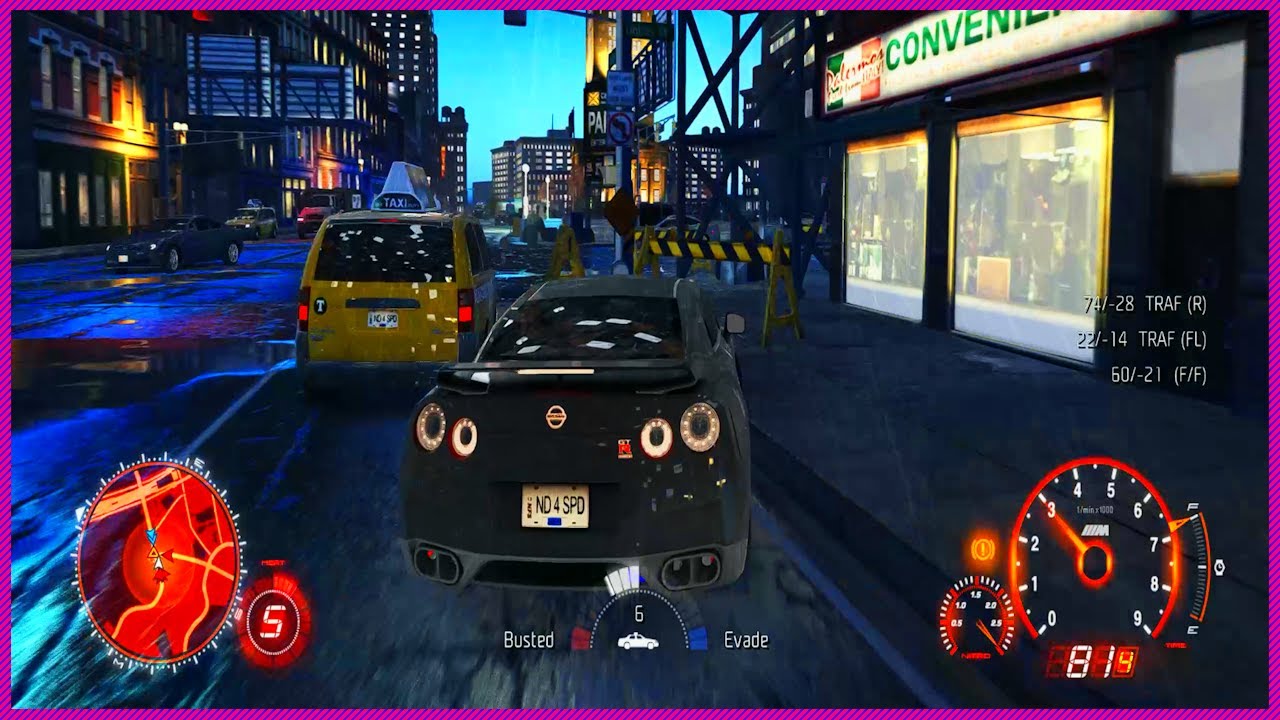 NFS Most Wanted 2 (2012) Beta Build: Free Roam Police Pursuit (60 FPS ...