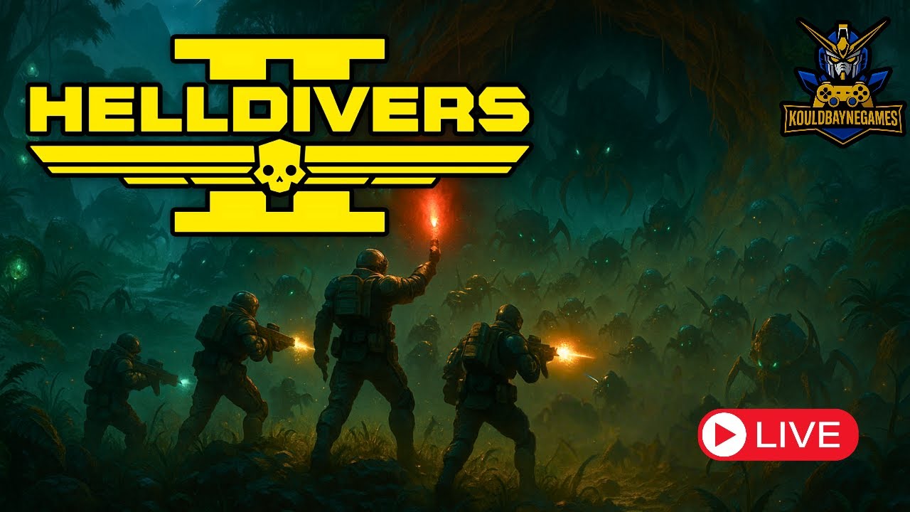 We’re Going on a Bug Hunt Underground! | Helldivers 2 LIVE - YouTube