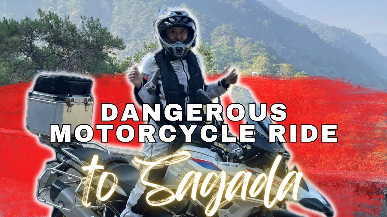 Dangerous Motorcycle Ride to Sagada - YouTube