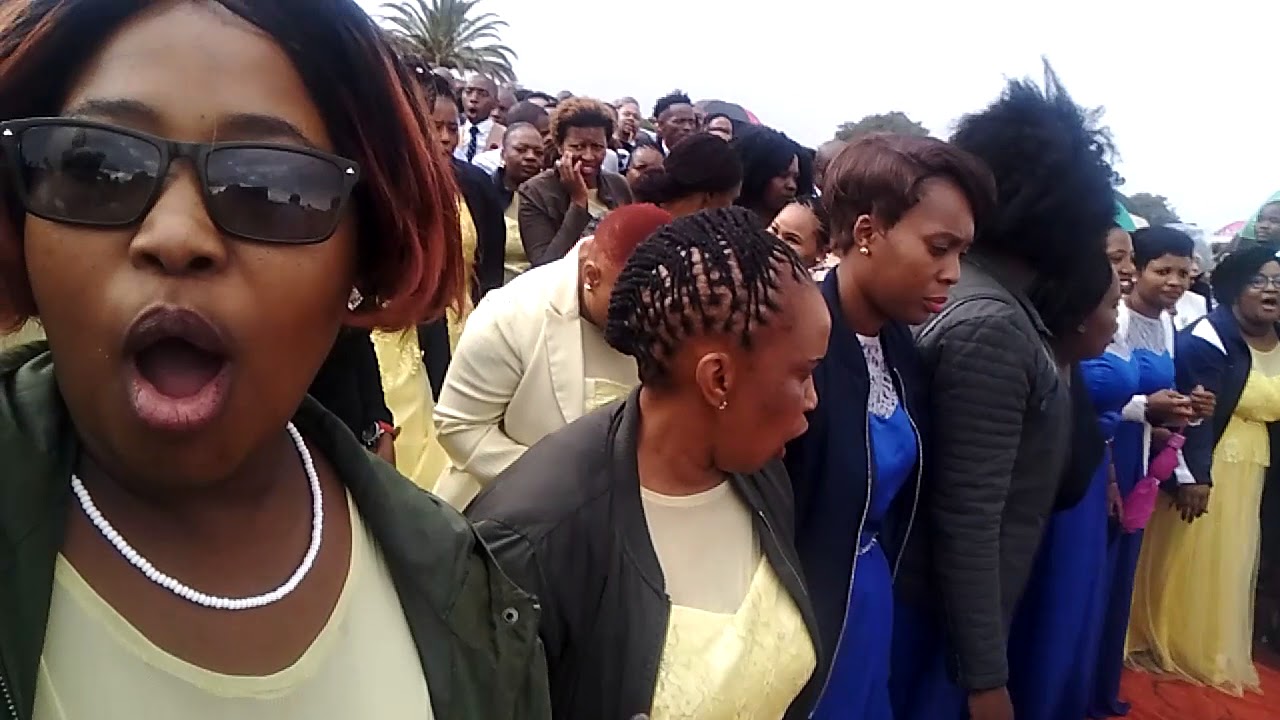 Free state saps choir and fs choristers bid farewell to Bongani Saliwe ...
