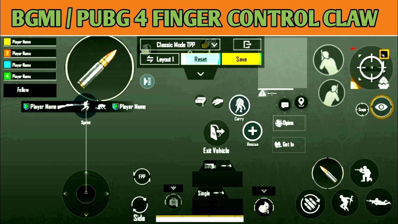 🙂 BGMI 4 FINGER CONTROL CLAW / PUBG / BGMI NEW UPDATE CONTROL CLAW ...