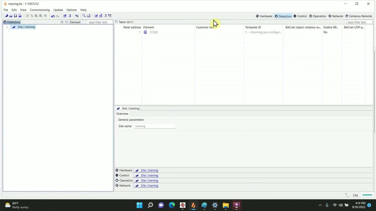 Siemens Programming 101 : Duct detectors - YouTube