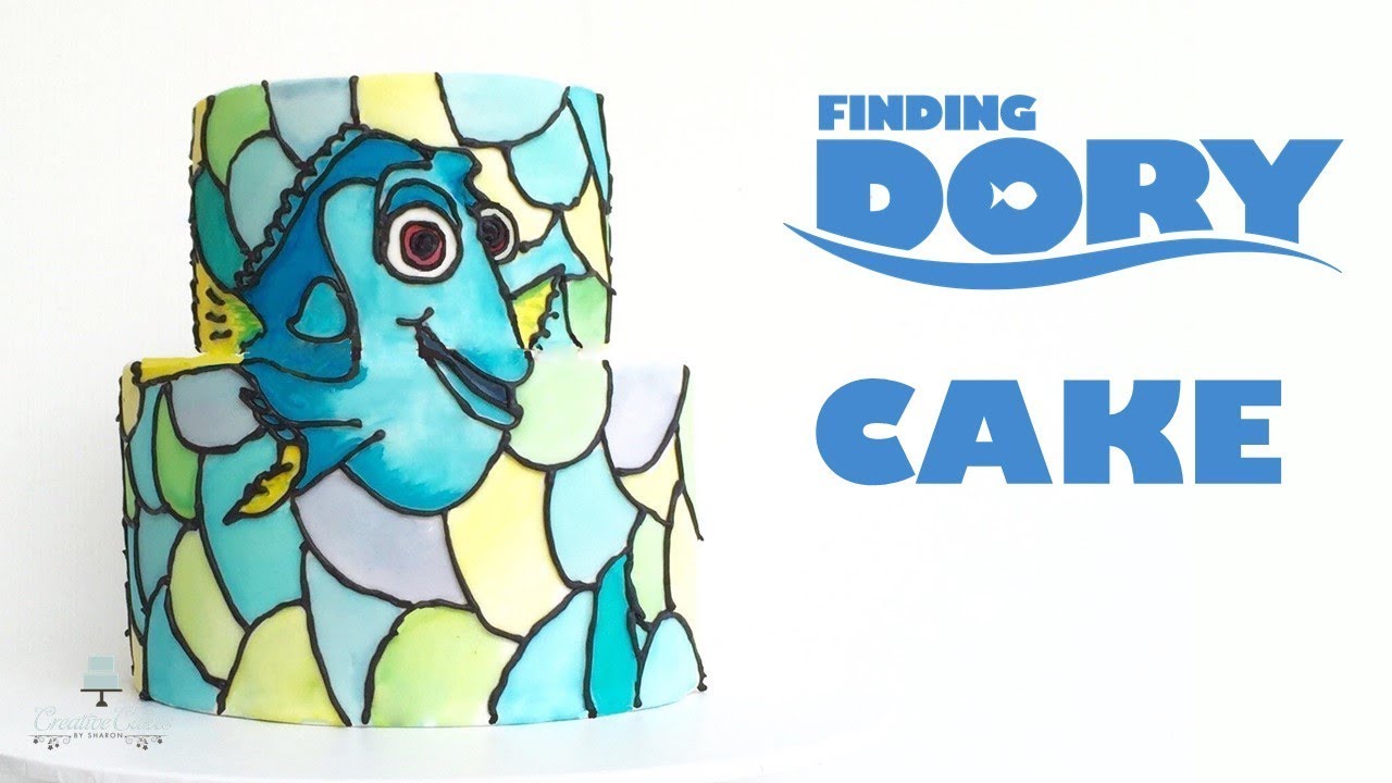 Finding Dory Cake | How to make from Creative Cakes by Sharon - YouTube