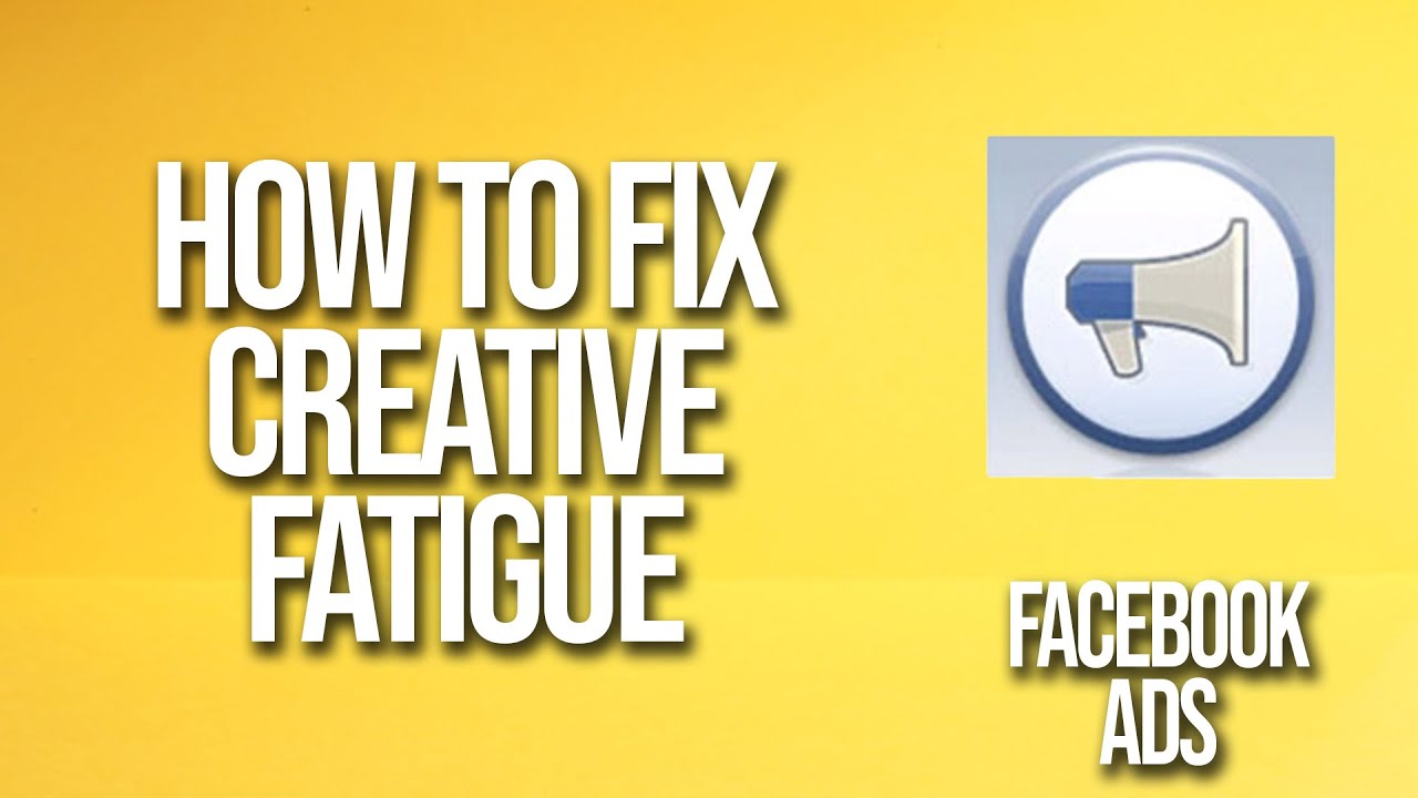 How To Fix Creative Fatigue Facebook Ads - YouTube
