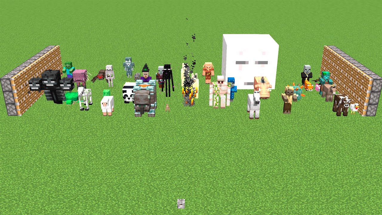 all mobs combined = ??? - YouTube