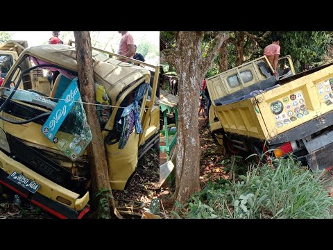Kendaraan Roda Empat R!ngsek, Setelah Menabr*k Pohon di Rumpin