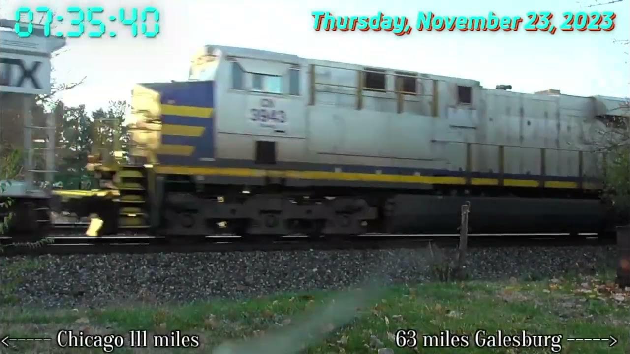 11/23/23 BNSF Mendota Sub Trains w/ Ex CREX, Fakebonnet Leader, UP SD70M - YouTube