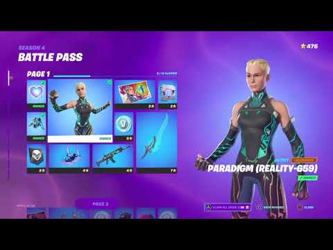 CLAIMING NEW CHAPTER 2 SEASON 4 BATTLE PASS *Fortnite. - YouTube