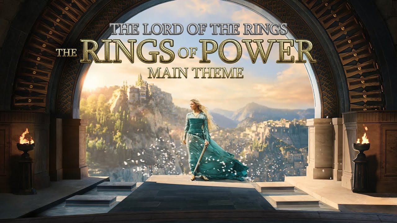 The Lord of the Rings: The Rings of Power Main Theme (Orchestral Epic ...