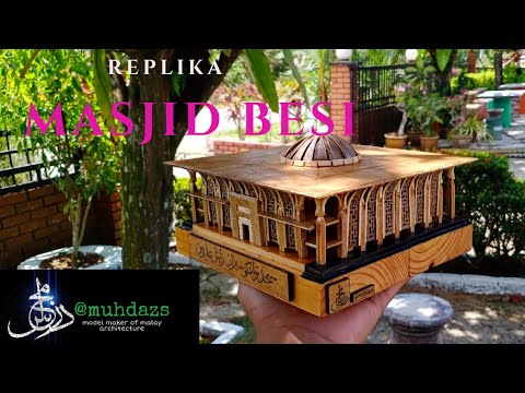 Replika Masjid Tuanku Mizan Zainal Abidin • Masjid Besi / miniature ...