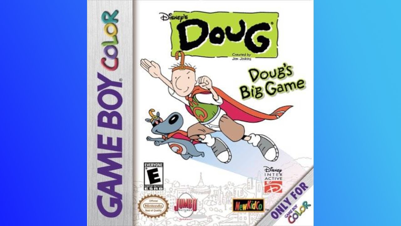 Disney's Doug: Doug's Big Game - Nintendo Game Boy Color - YouTube