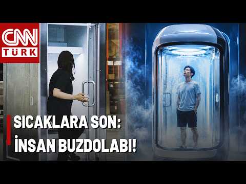 BU DA OLDU! Japonya'dan Sıcaklara Karşı Çılgın Çözüm: İnsan Buzdolabı!