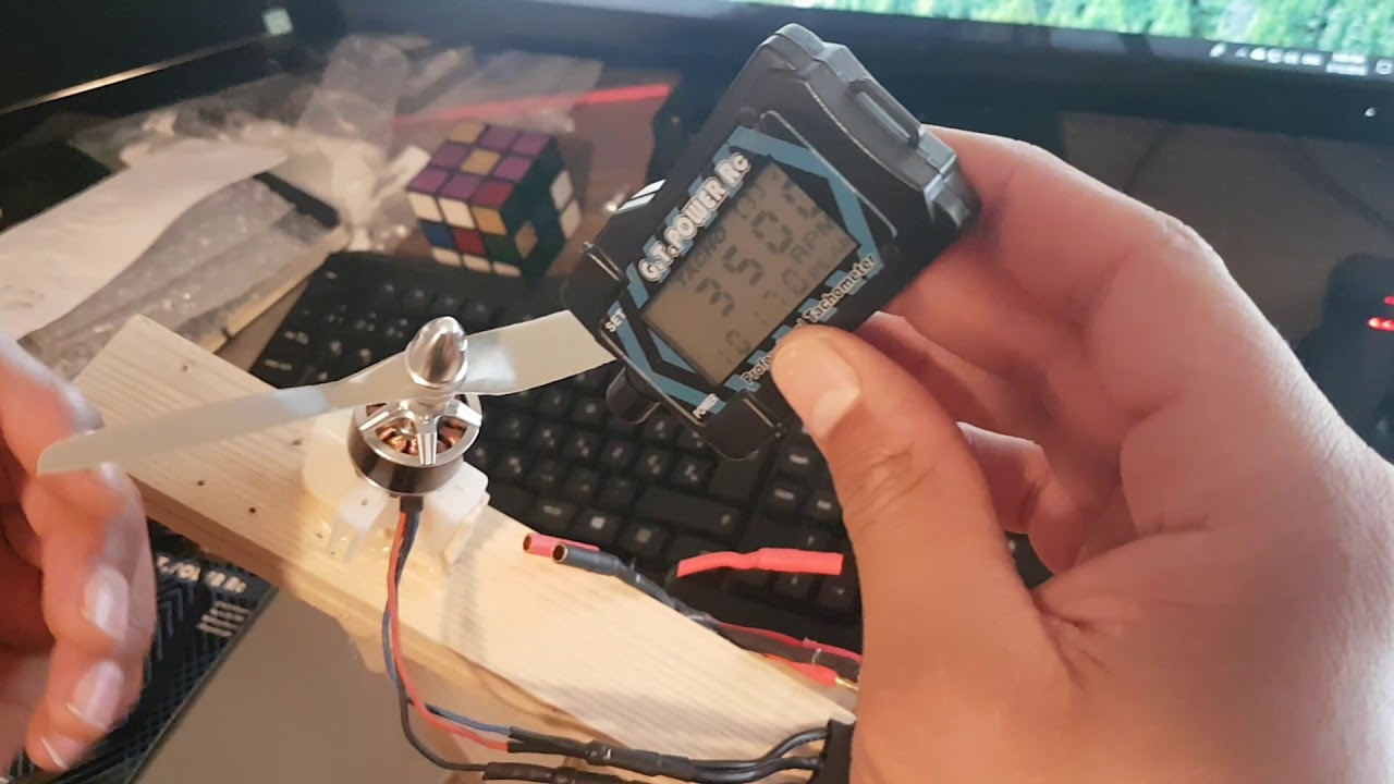 G.T. POWER Professional RC Tachometer RPM Reader for 2-9 is complete ...