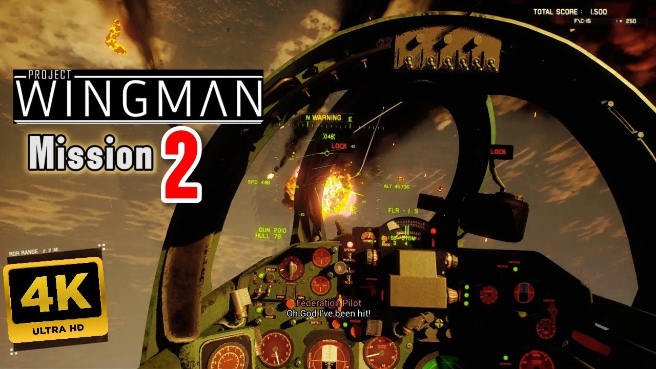 Project Wingman Mission -2 PC 4K Gameplay - YouTube