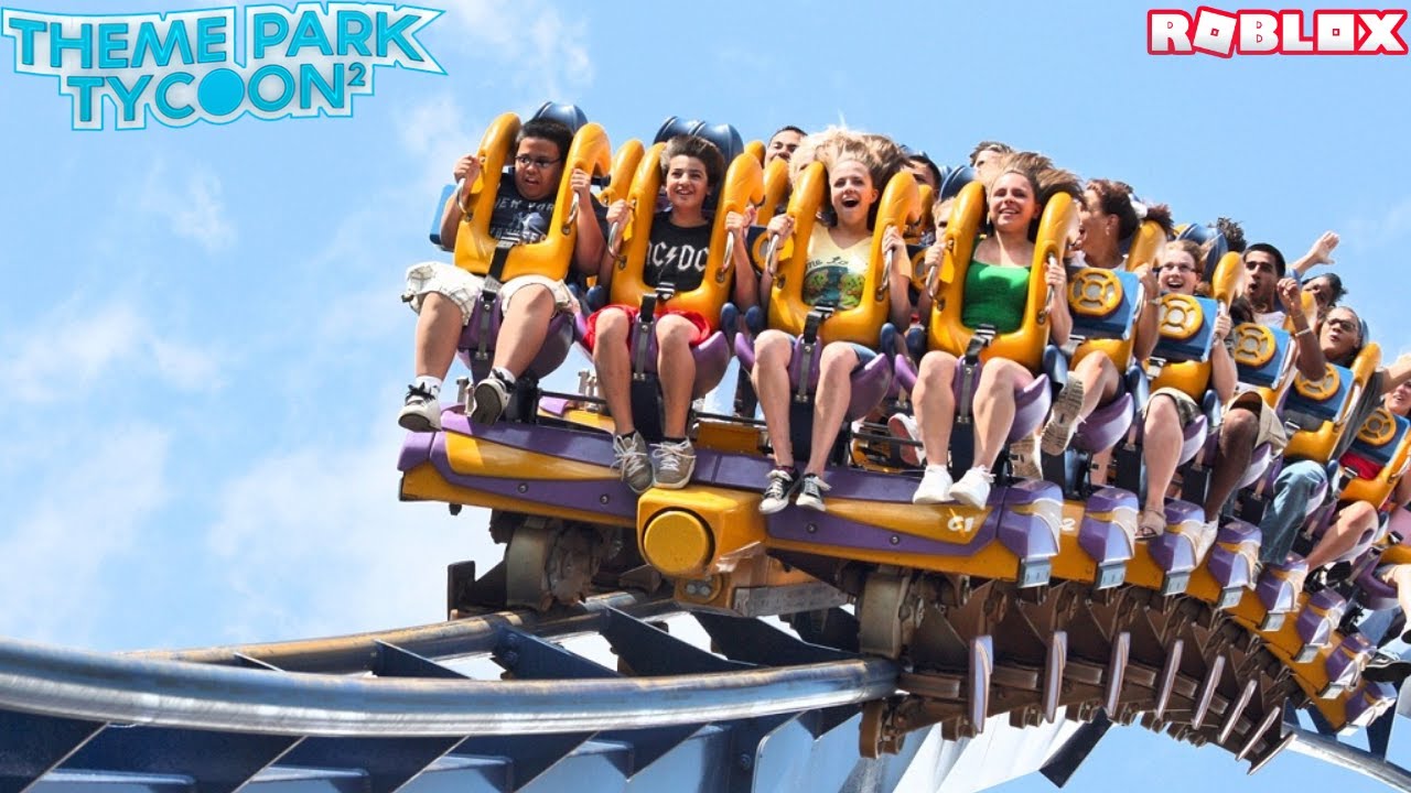 A New Floorless Coaster - Theme Park Tycoon 2 - YouTube