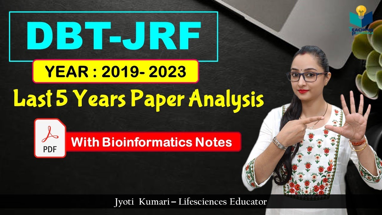 DBT JRF Last 5 year Paper Analysis || DBT JRF 2025 || with ...