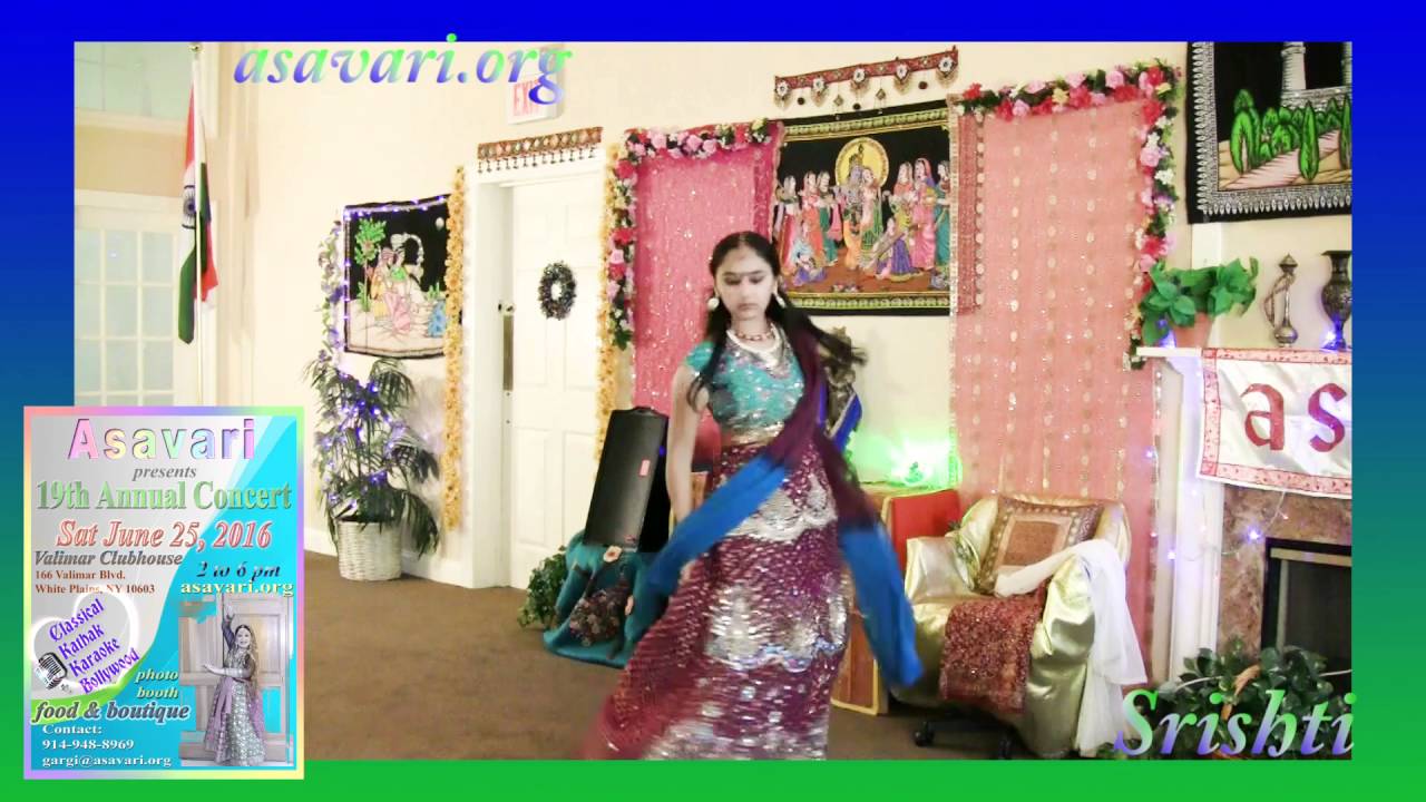 'Sajani Sajani' danced by Srishti - asavari.org - YouTube