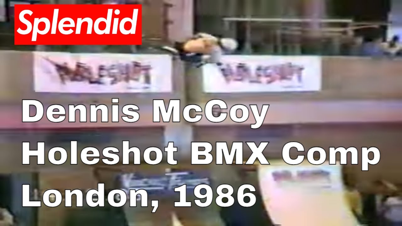 Dennis McCoy, Holeshot Old School 80s BMX Freestyle Competition ...