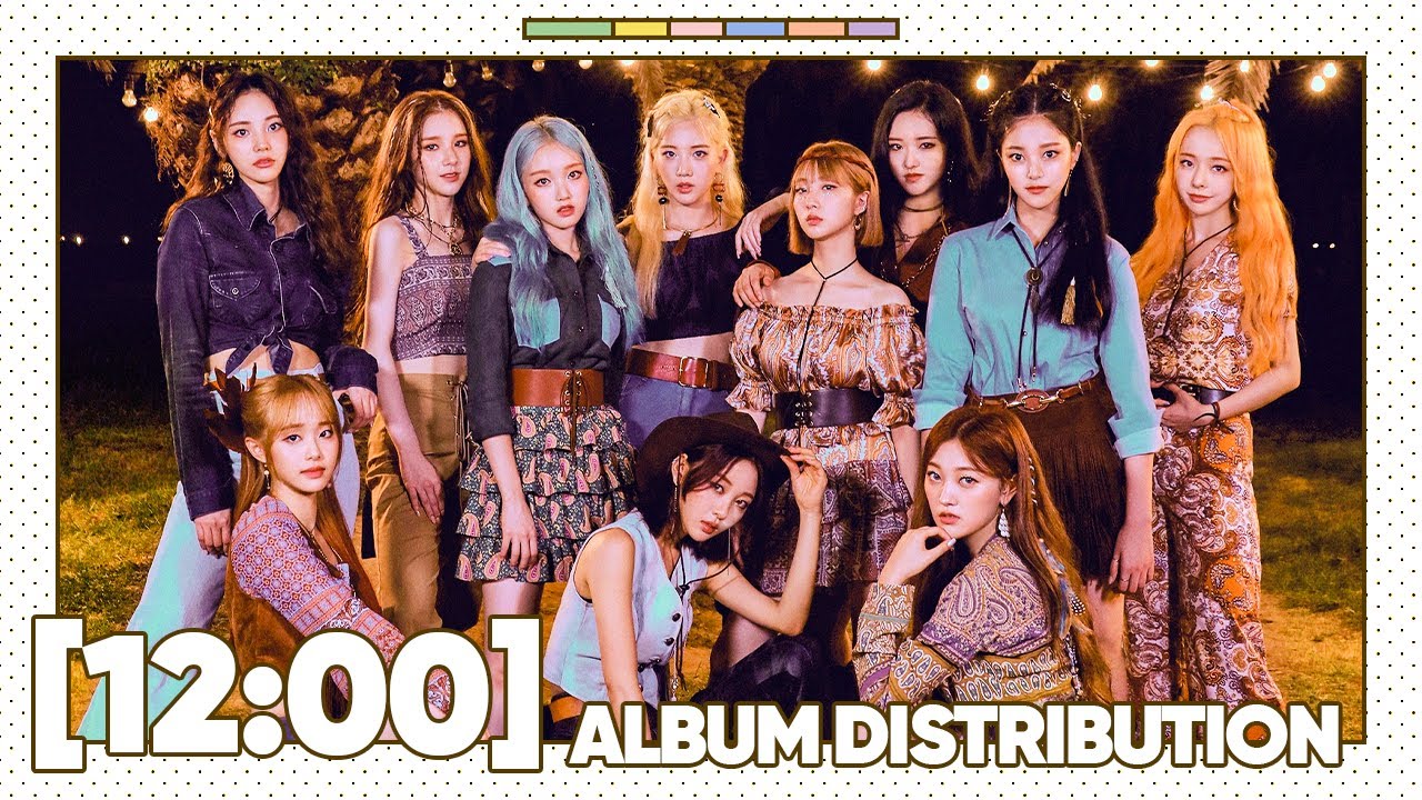 LOONA - [12:00] Album Distribution - YouTube