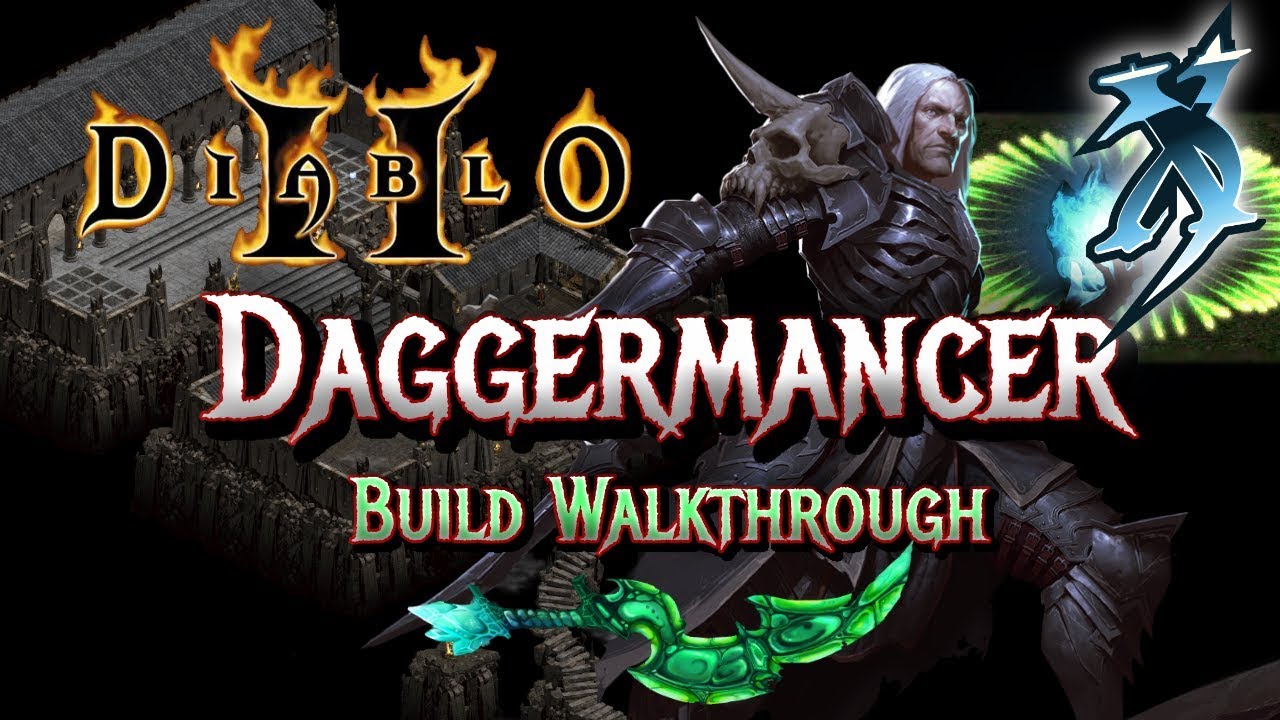 33k Poison Dagger Necromancer Build Walkthrough - Diablo 2 - YouTube